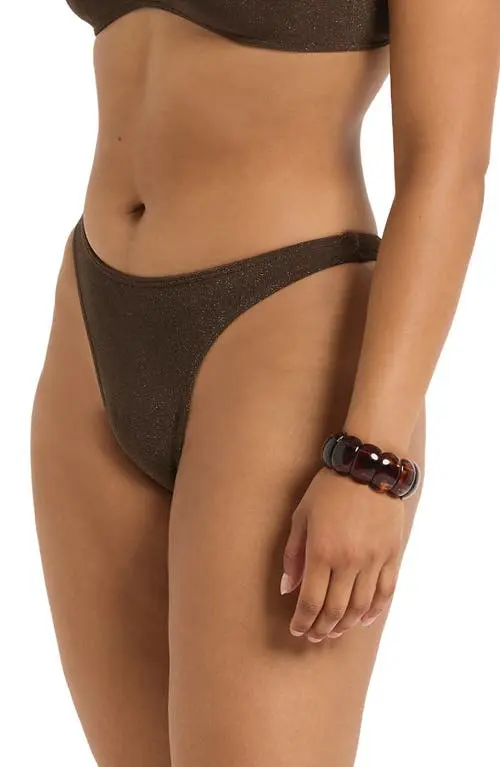 Bond Eye Scene High Leg Cheeky Bikini Bottoms