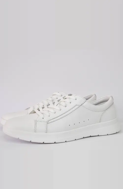 JAMES O'REGAN Vii Lace-up Italian Leather Sneakers