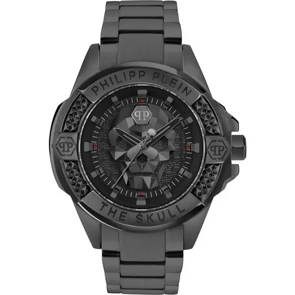 Philipp Plein The $kull" Bracelet Watch - Ip Black