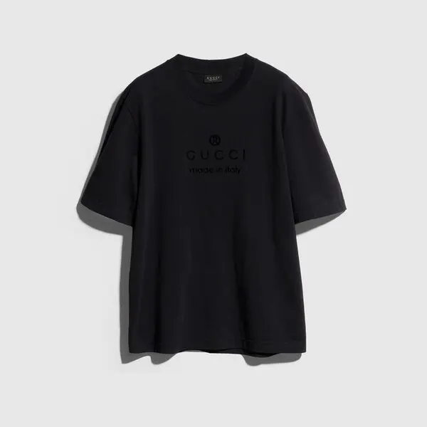 Gucci Cotton Jersey T-shirt With Print