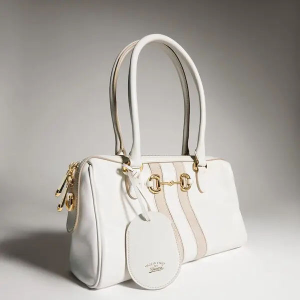 Gucci Borsetto Medium Boston Bag Leather