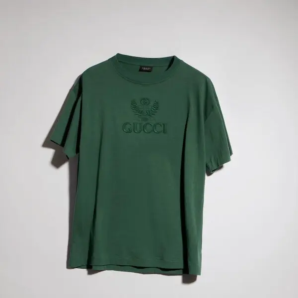 Gucci Cotton Jersey T-shirt With Embroidery