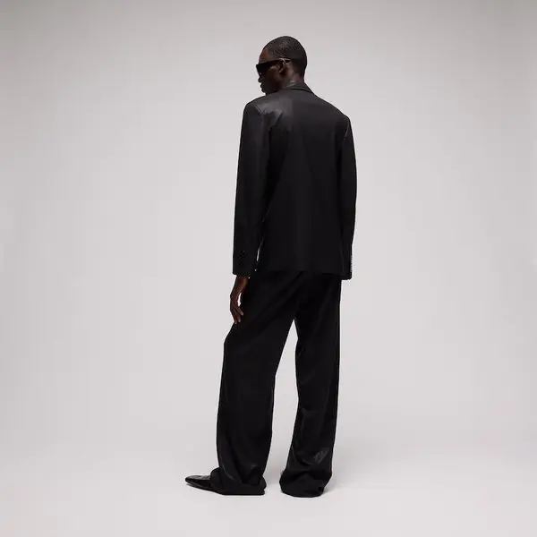 Gucci Light Wool Pants With Chintzed Finish