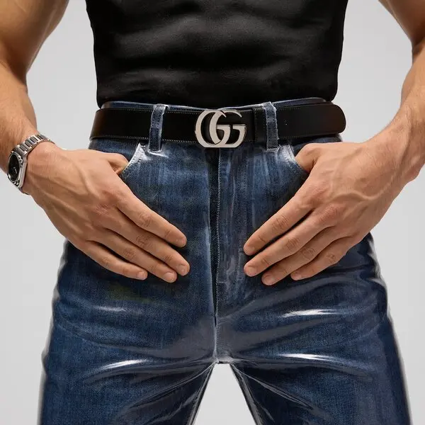 Gucci Cut Gg Marmont Belt