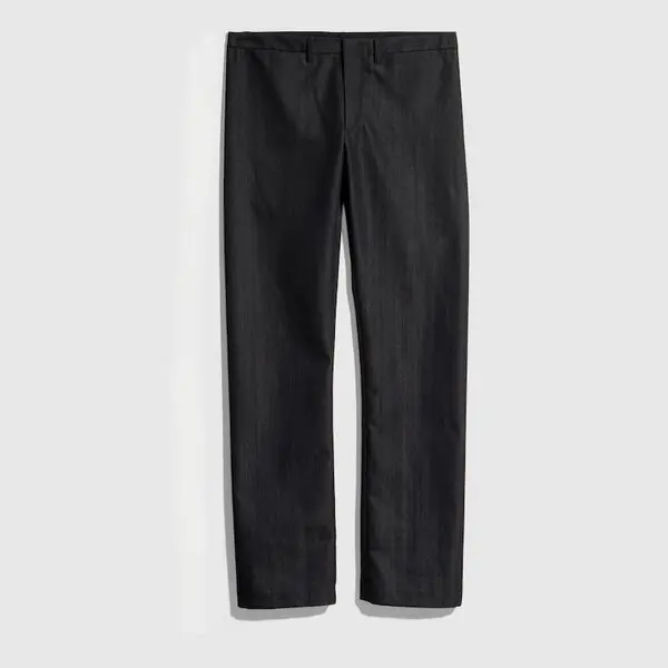 Gucci Cotton Blend Denim Pants - Black