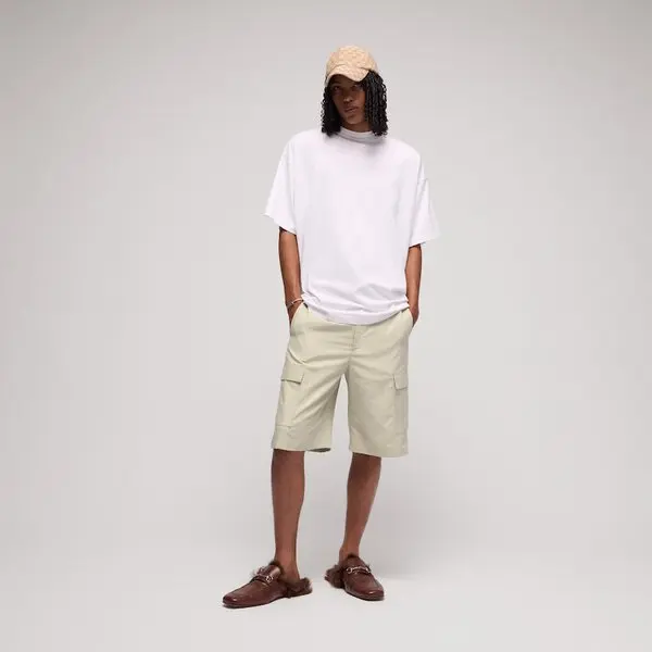 Gucci Cotton Nylon Twill Cargo Pants