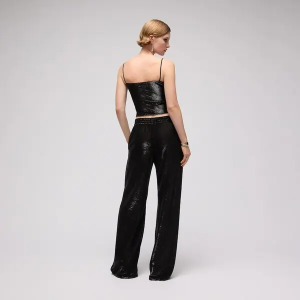 Gucci Jersey Pants With Iridescent Effect