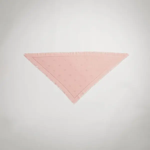 Gucci Double G Silk Wool Shawl
