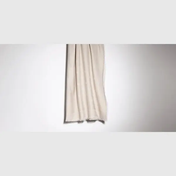 Gucci Double G Silk Wool Shawl