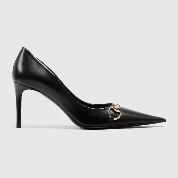 Gucci Donna Pump Leather - Black