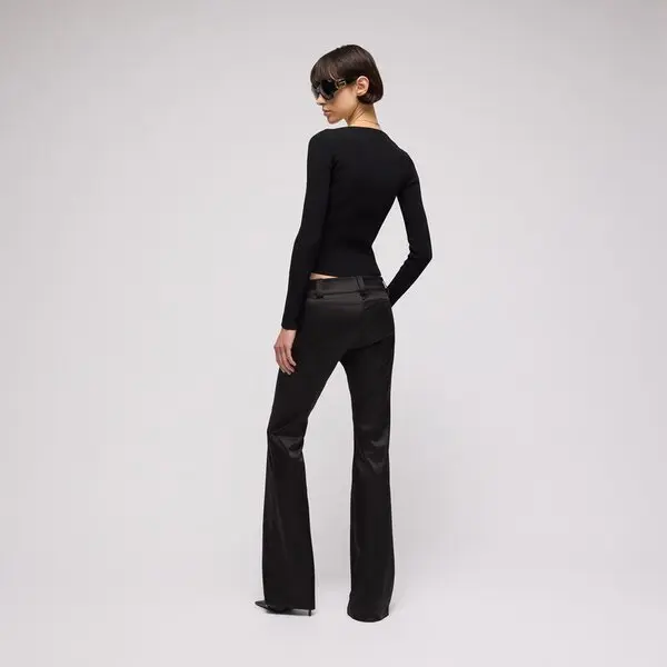 Gucci Rib Viscose Zip Cardigan