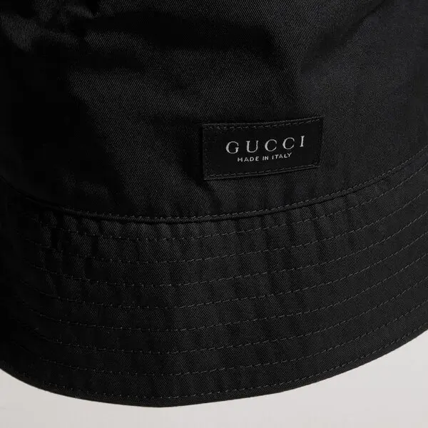 Gucci Cotton Canvas Bucket Hat