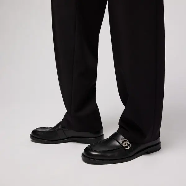 Gucci Double G Leather Loafer