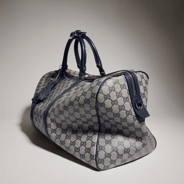 Gucci Essence Classic Medium Duffle Bag Gg Canvas