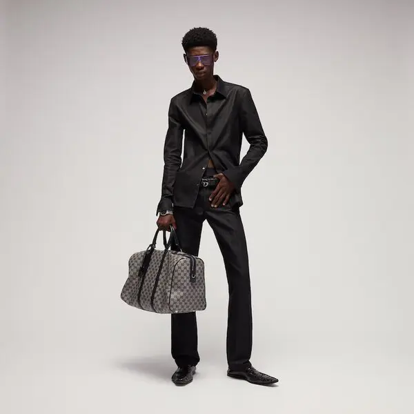 Gucci Gg Canvas Duffle Bag
