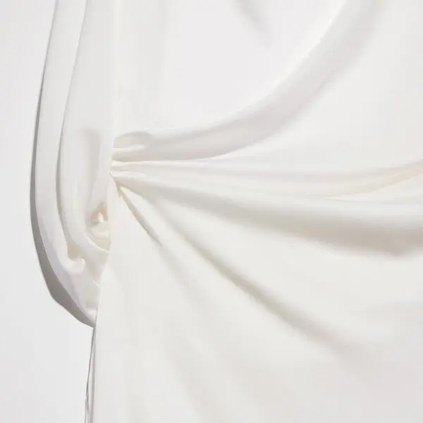 Gucci Viscose Jersey Draped Dress