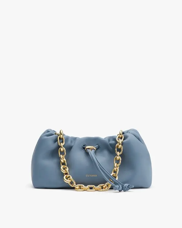 Cuyana Nano Dia Bag - Azure