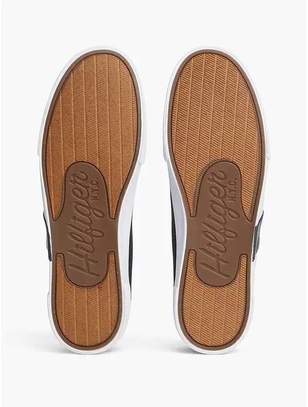 Tommy Hilfiger Canvas Low-top Sneakers With Cushioned Footbed