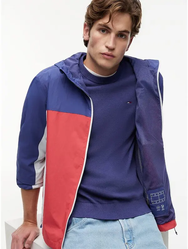 Tommy Hilfiger Packable Chicago Windbreaker Jacket