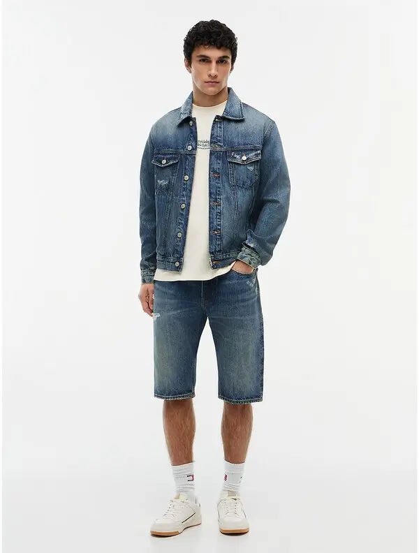 Tommy Hilfiger Distressed Denim Jacket