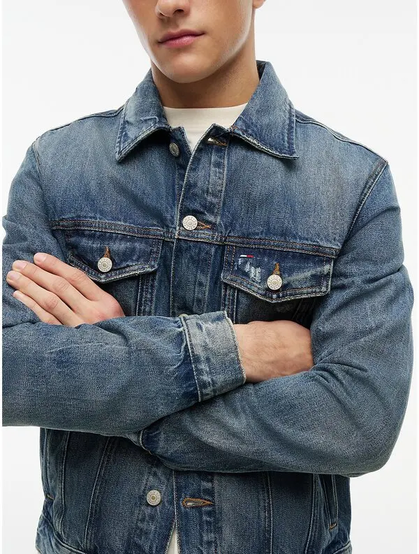Tommy Hilfiger Distressed Denim Jacket