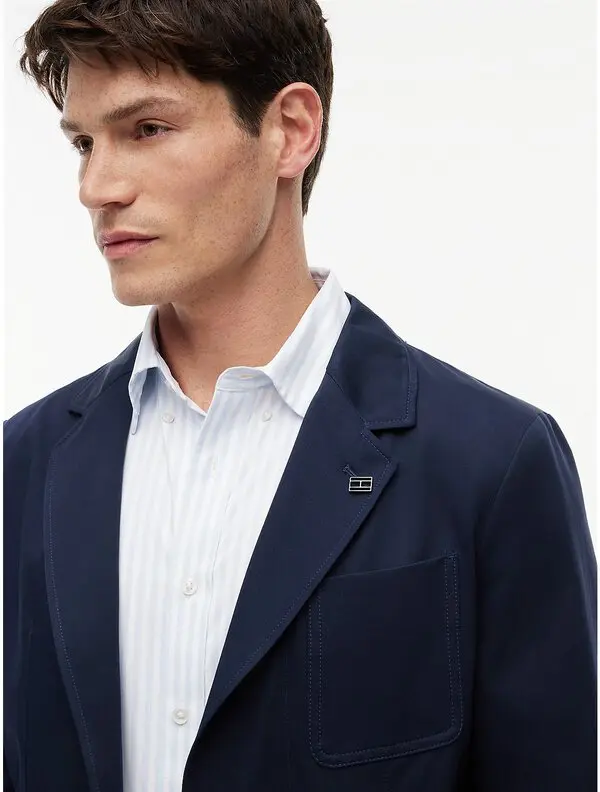 Tommy Hilfiger Th Performance Boxy Fit Casual Blazer