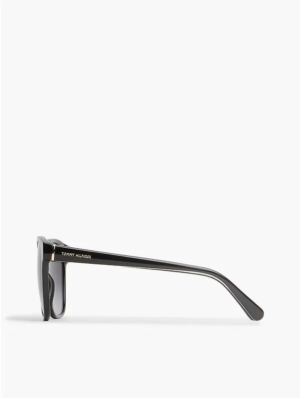 Tommy Hilfiger Square Frame Acetate Sunglasses