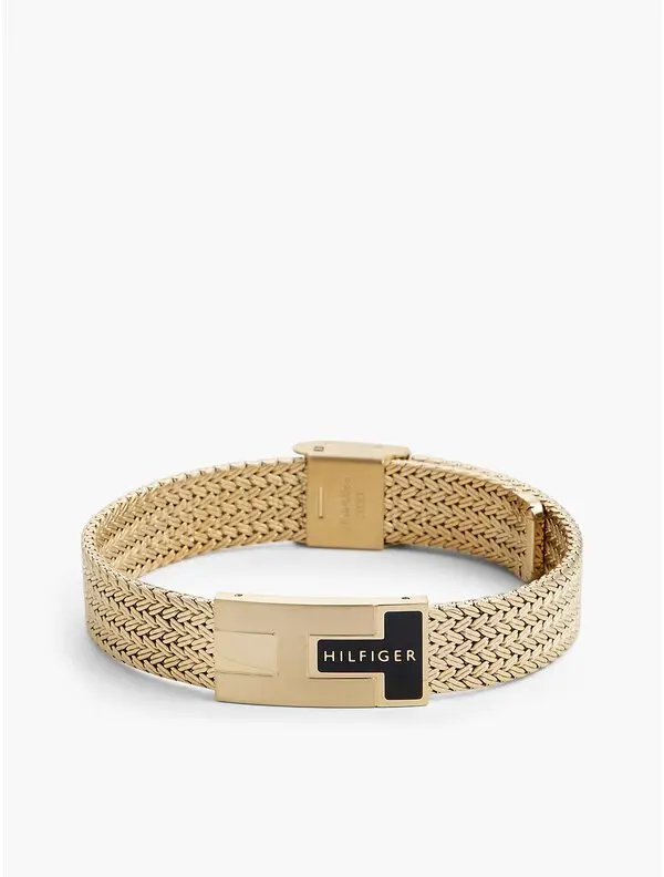Tommy Hilfiger Nautical Mesh Bracelet - Gold