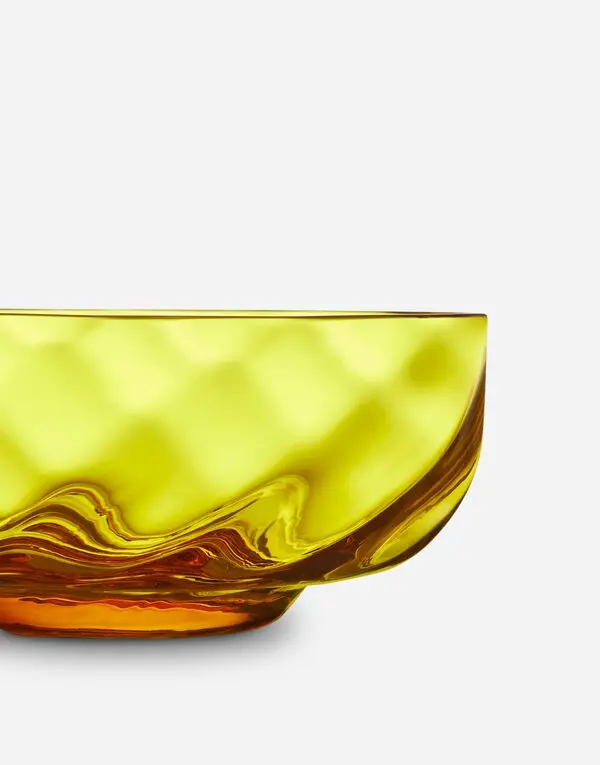 Dolce & Gabbana Hand-blown Murano Glass Ice Cream Bowls Set Of 2