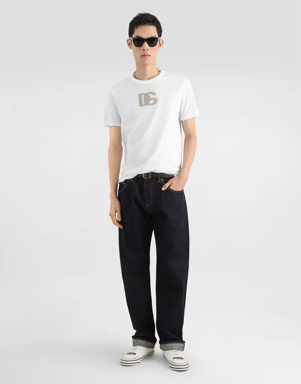 Dolce & Gabbana Cotton T-shirt With Patch