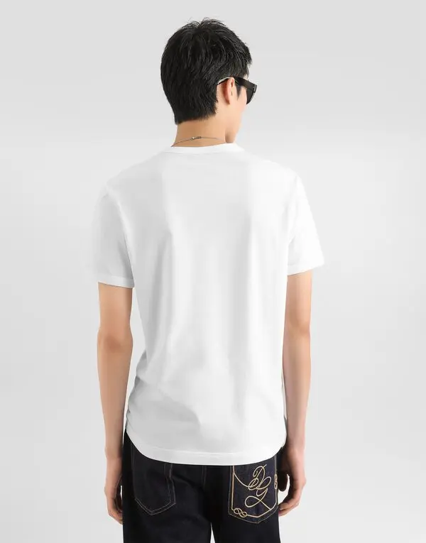 Dolce & Gabbana Cotton T-shirt With Patch