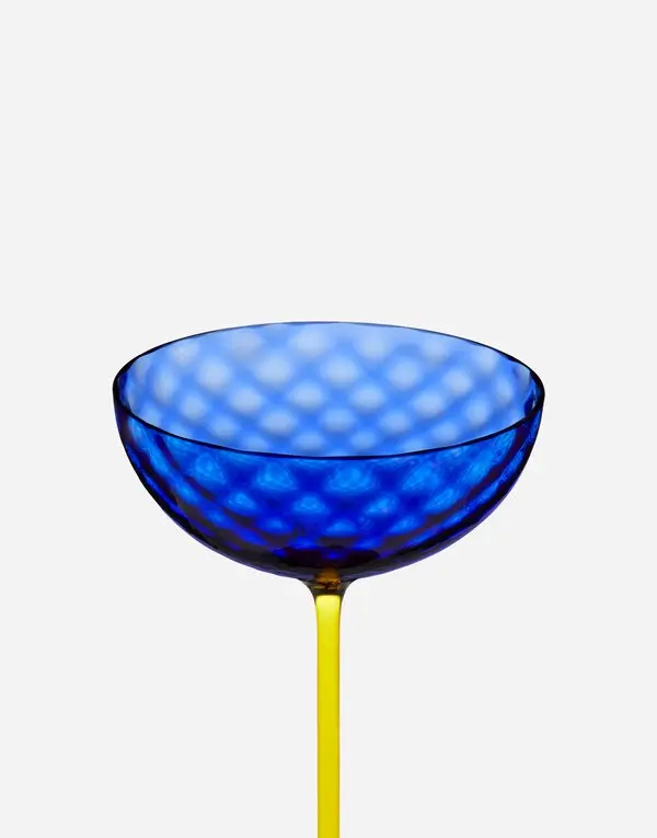 Dolce & Gabbana Hand-blown Murano Champagne Coupe Glass