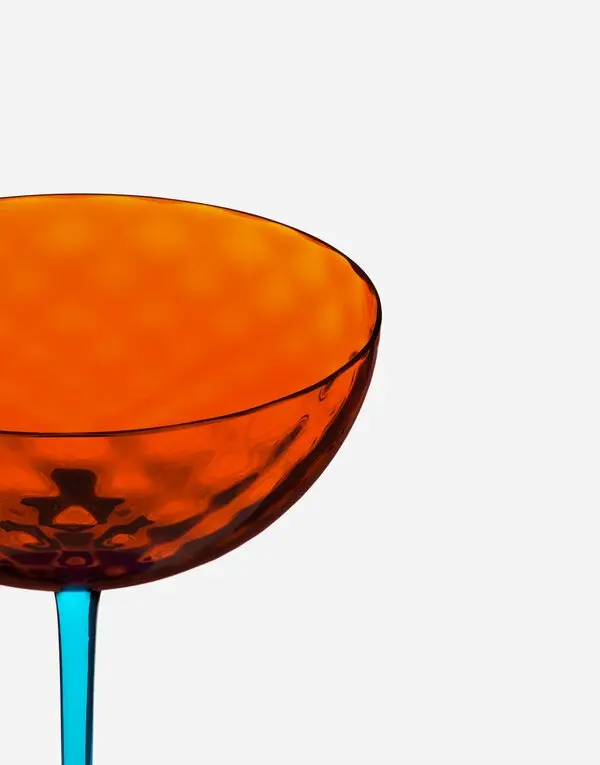 Dolce & Gabbana Hand-blown Murano Champagne Glass