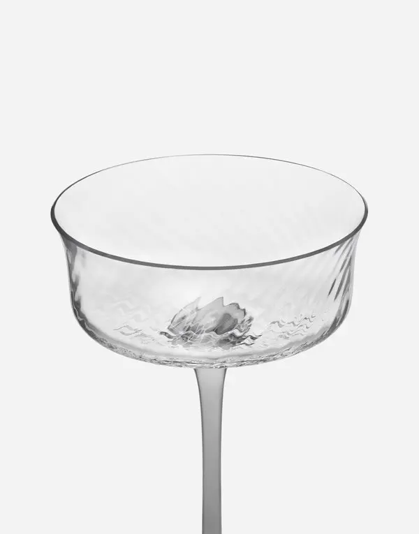 Dolce & Gabbana Hand-blown Murano Champagne Coupe
