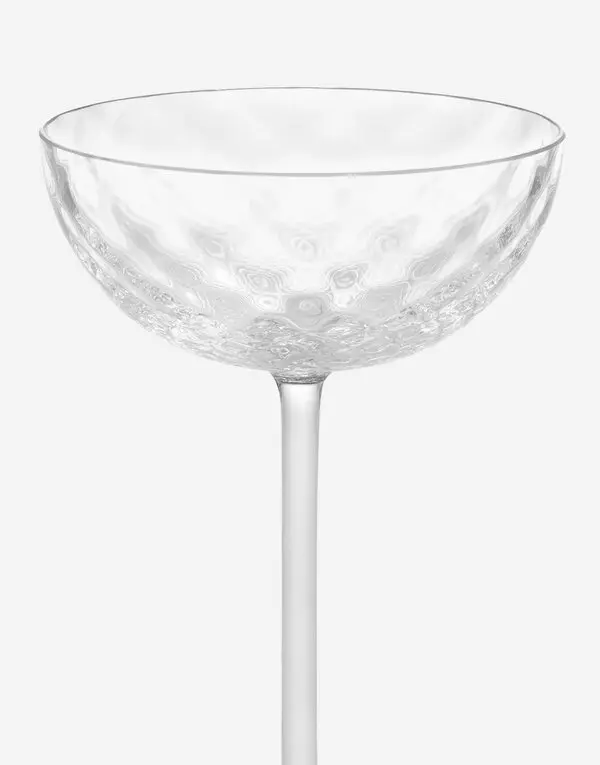 Dolce & Gabbana Hand-blown Murano Champagne Glass
