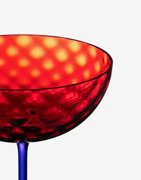 Dolce & Gabbana Hand-blown Murano Champagne Glass