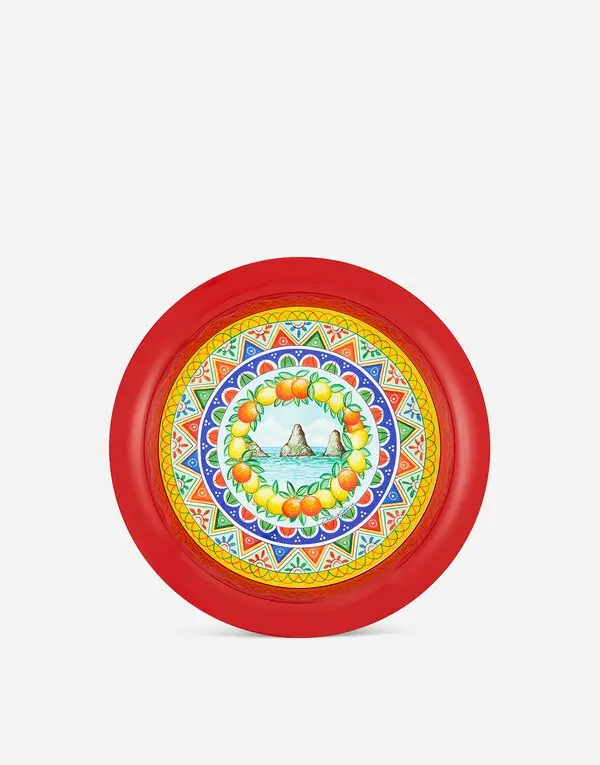 Dolce & Gabbana Metal Tray - Multicolor