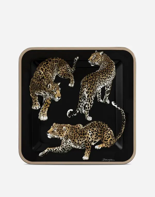 Dolce & Gabbana Wooden Tray Medium - Multicolor