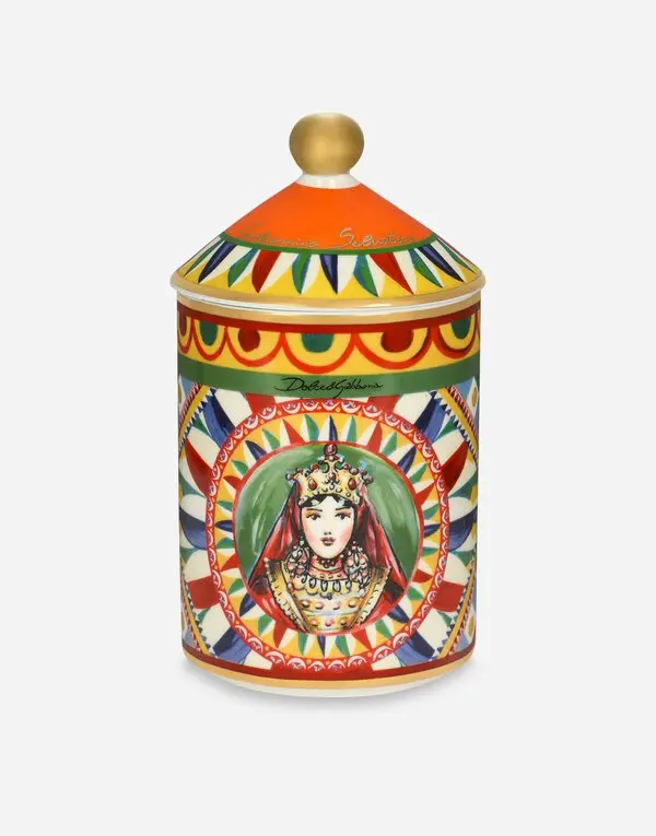 Dolce & Gabbana Porcelain Scented Candle – Wild Jasmine - Multicolor