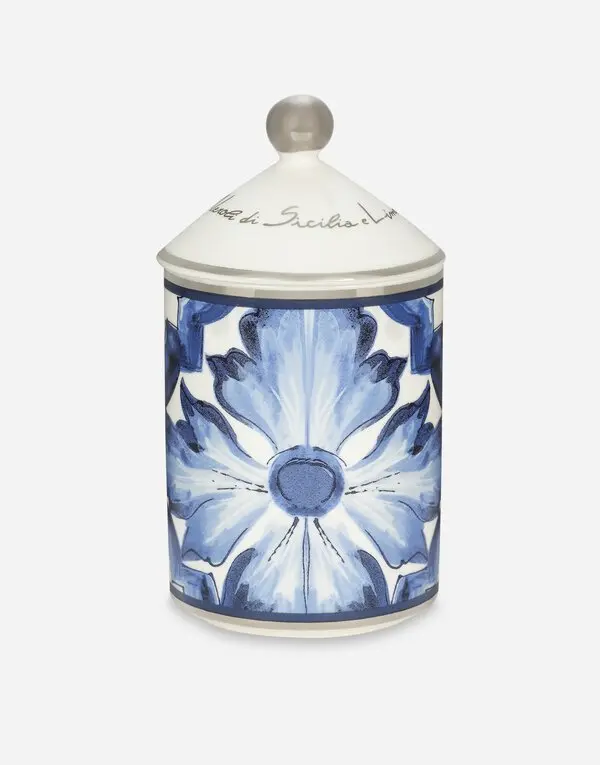 Dolce & Gabbana Porcelain Scented Candle – Sicilian Neroli And Lemon - Multicolor