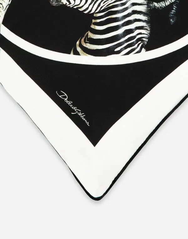Dolce & Gabbana Silk Twill Cushion Small