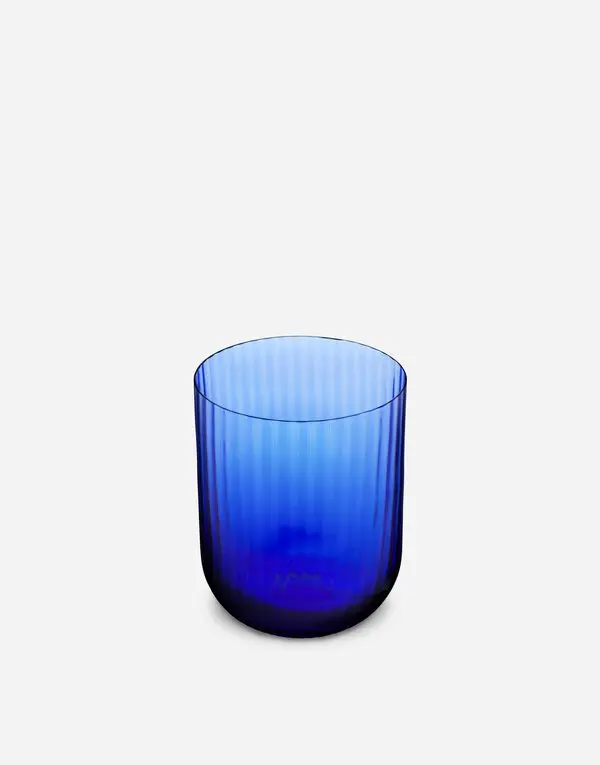 Dolce & Gabbana Set 2 Hand-blown Murano Beverage Glasses