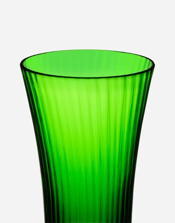 Dolce & Gabbana Murano Glass Wine Pitcher With Rigadin Pattern