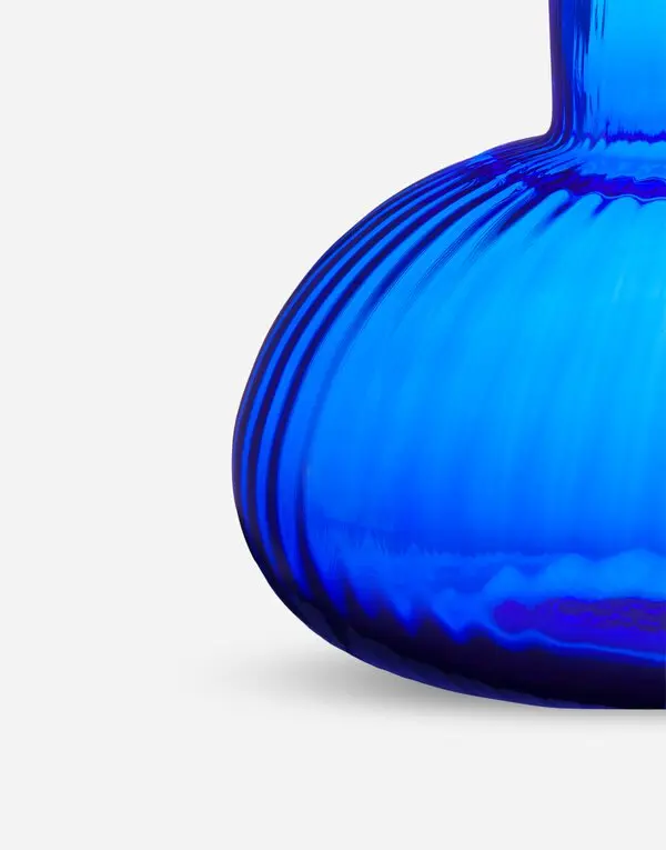 Dolce & Gabbana Murano Glass Wine Decanter With Rigadin Pattern