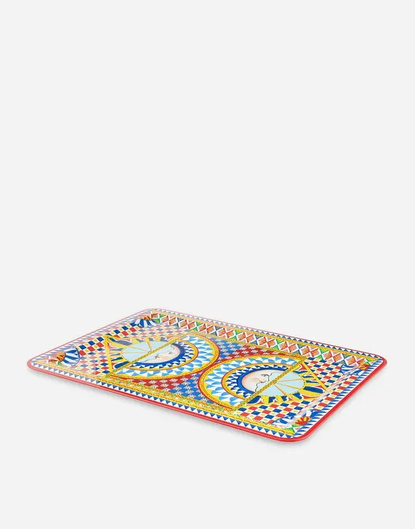 Dolce & Gabbana Wooden Tray Large