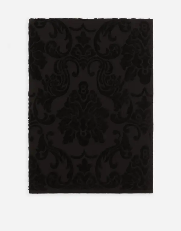 Dolce & Gabbana Beach Towel In Cotton Terry Jacquard
