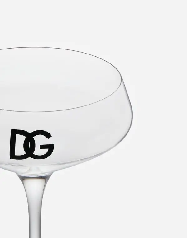 Dolce & Gabbana Set 2 Coppe Champagn