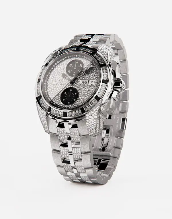 Dolce & Gabbana 18kt Diamond Pavé Watch