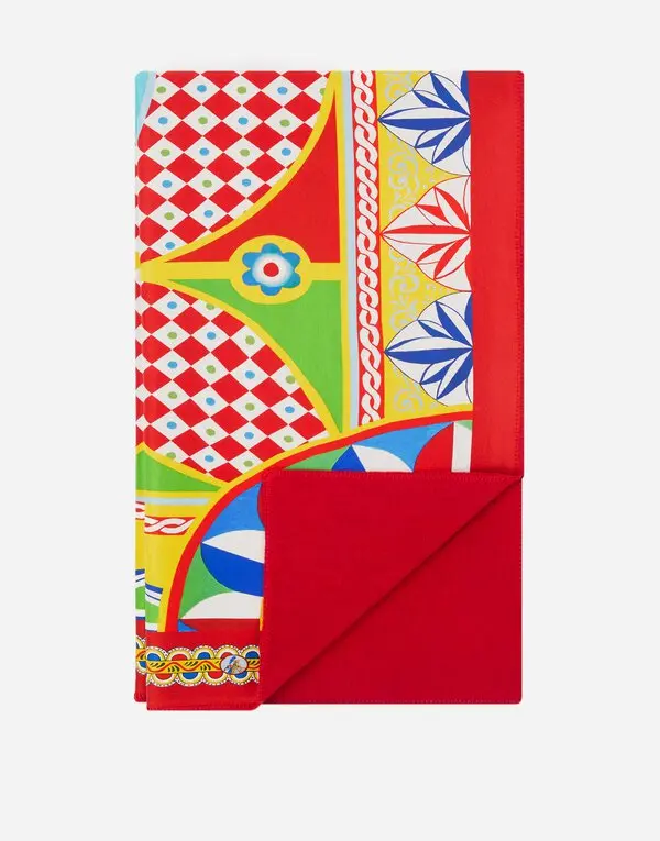 Dolce & Gabbana Silk Blanket Doubled With Wool
