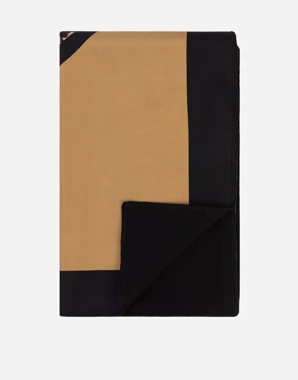 Dolce & Gabbana Silk Blanket Doubled With Wool